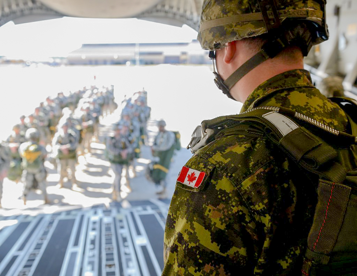 Canadian military chief promotes war, arms build up - Spring