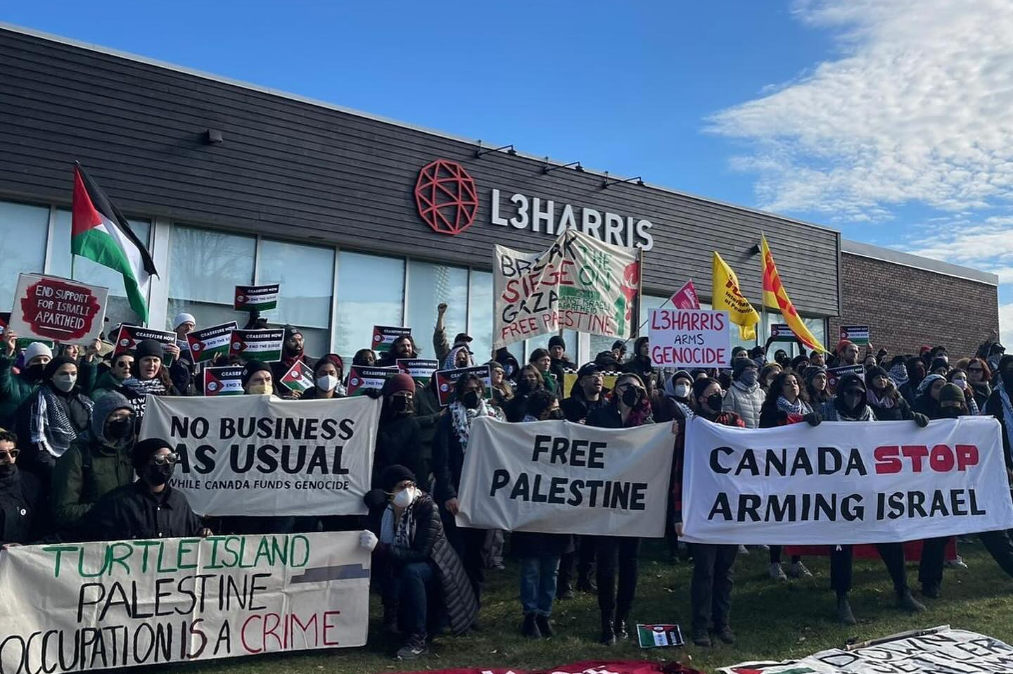 Picketing for Palestine - Spring