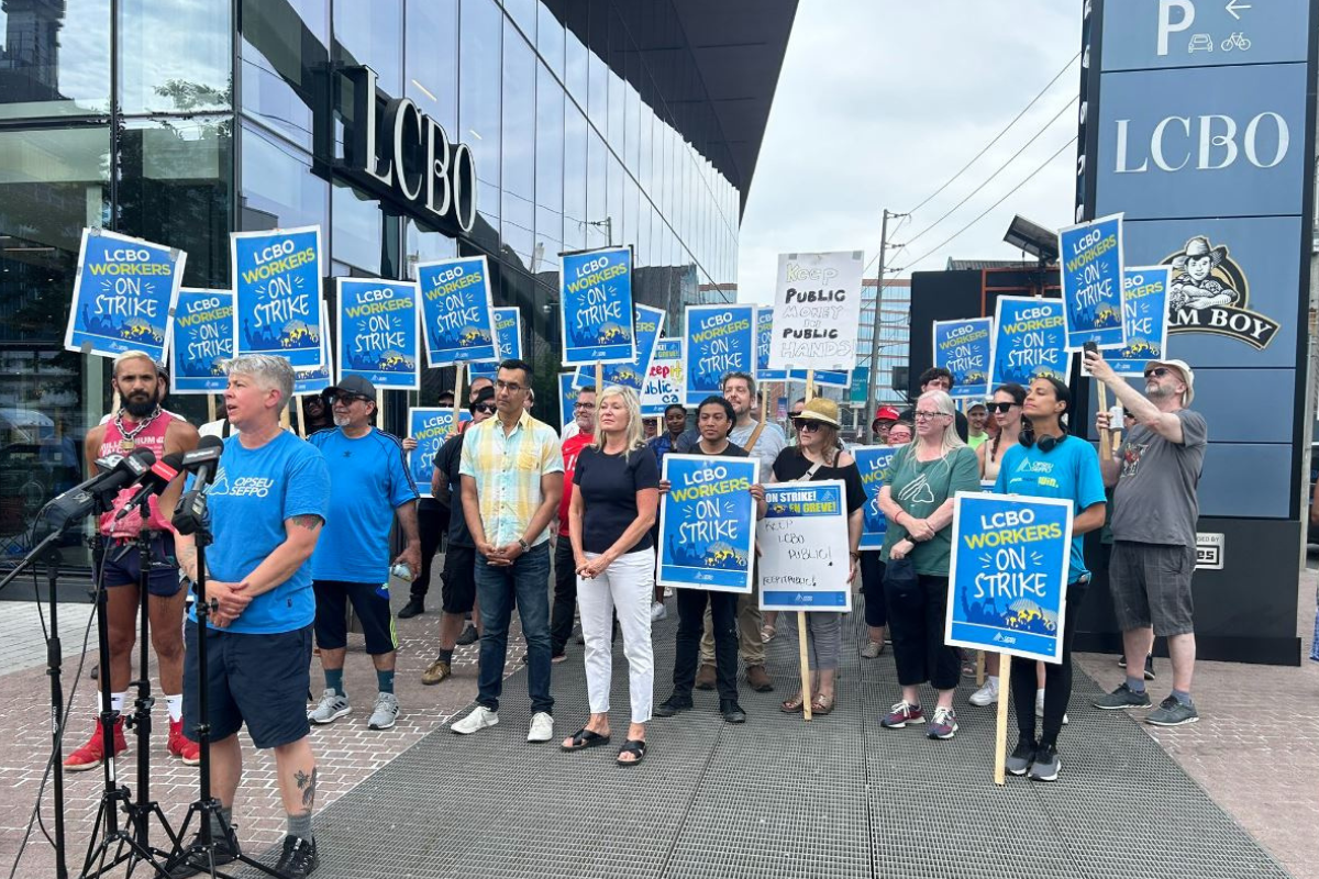 LCBO strike is defending public services - Spring