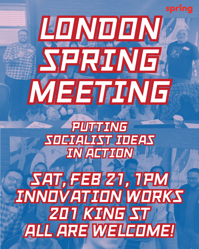 London Spring meeting - Spring